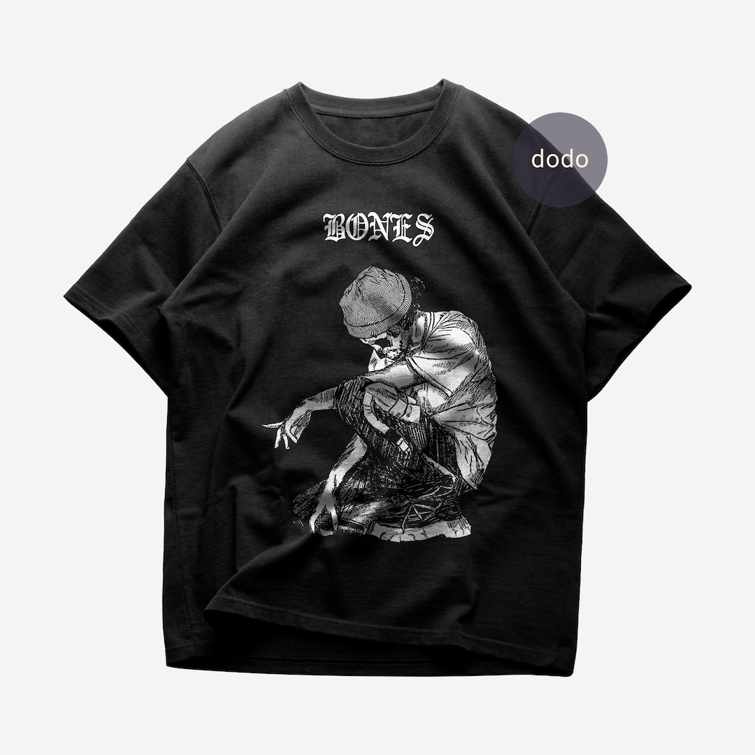 Premium Bones T-Shirt IFeelLikeDirt Album T-Shirt Bones New Album T ...