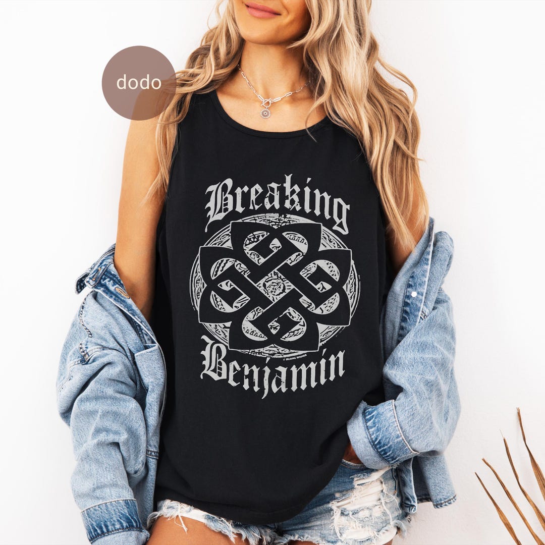 Premium Breaking Benjamin Tank Top - Rock Music Top - We Are Not Alone ...