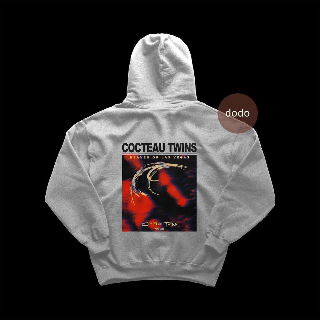 Cocteau Twins Hoodie - Pop Music Hoodie - Heaven or Las Vegas Album ...