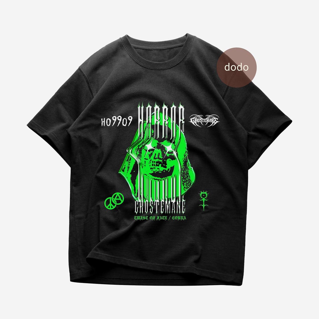 Ghostemane T-shirt - Rap Music Shirt - Twist of Fate Album - Ghostemane ...