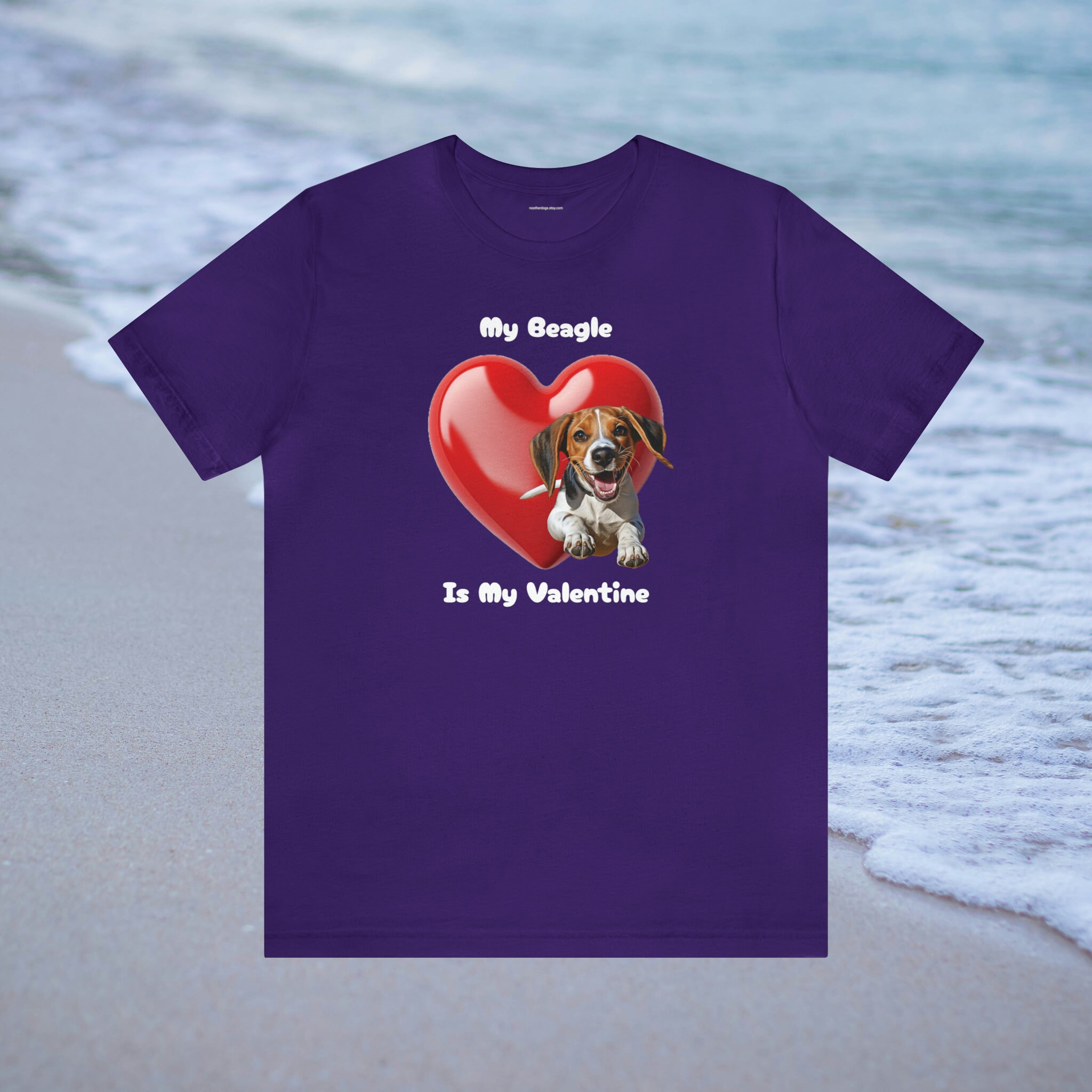 My Beagle Valentine Shirt, Valentine Day Beagle Tee, Beagle T-shirt ...