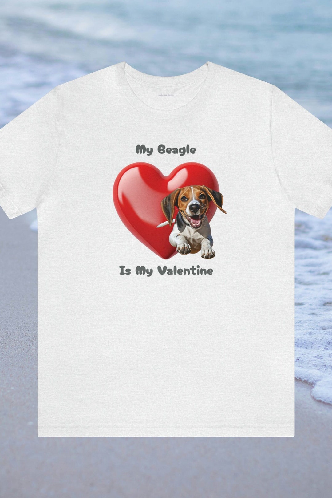 My Beagle Valentine Shirt, Valentine Day Beagle Tee, Beagle T-shirt ...