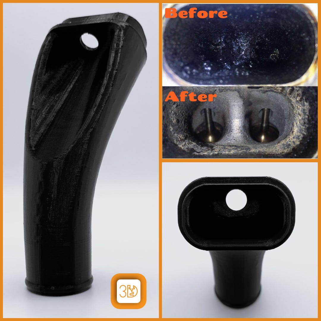 Walnut Blaster Intake Port Vacuum Adapter BMW N20 N54 N55 Carbon ...