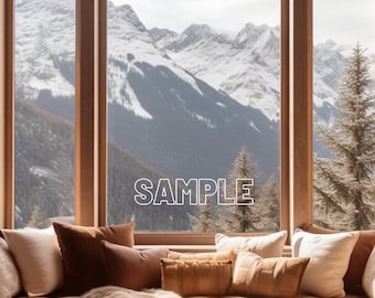 Zoom Virtual Background, Spacious Mountain View Zoom Meeting Backdrop ...