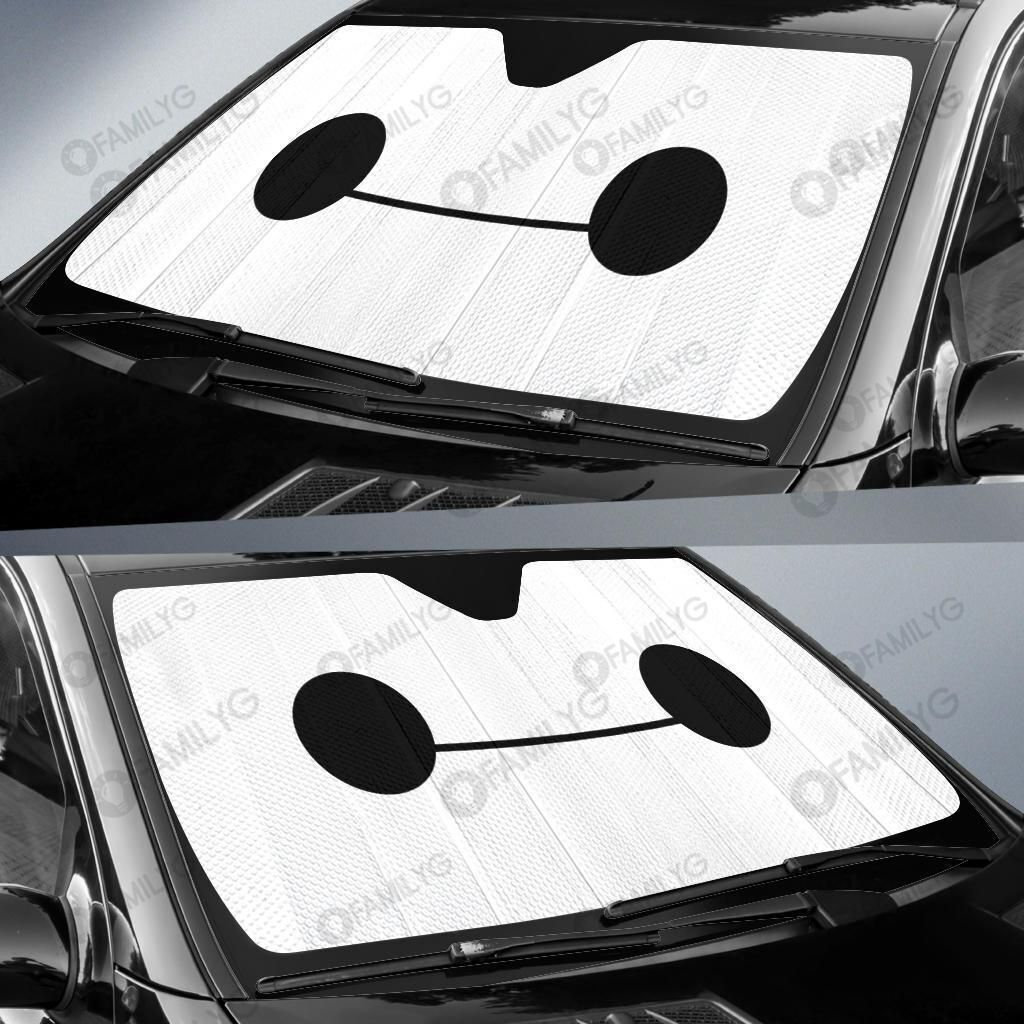 Baymax Face Funny Car Sun Shades sold by Vals _ | SKU 1554458 ...