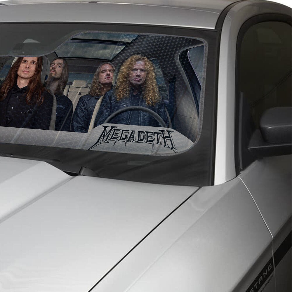 Car Sun Shade Rock Band Sun Visor Fan Gift sold by Inês Oliveira | SKU ...