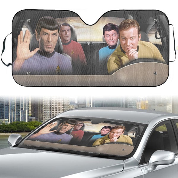 Car Sun Shade Windshield Star Trek - Etsy