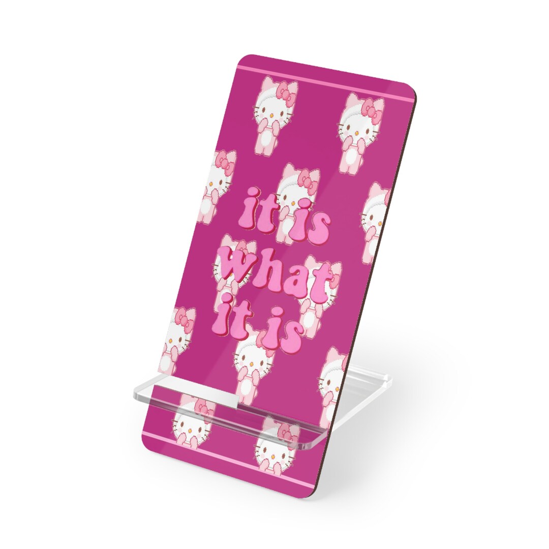 Pink Hello Kitty Stand for Smartphones - Etsy
