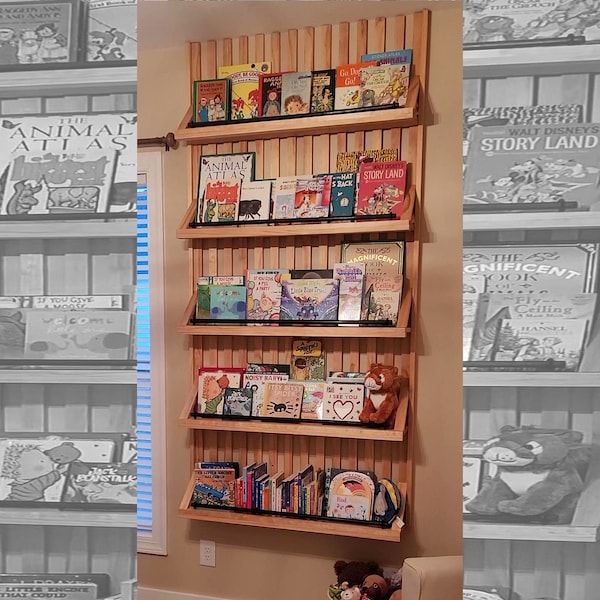 Hanging Bookshelf - Etsy