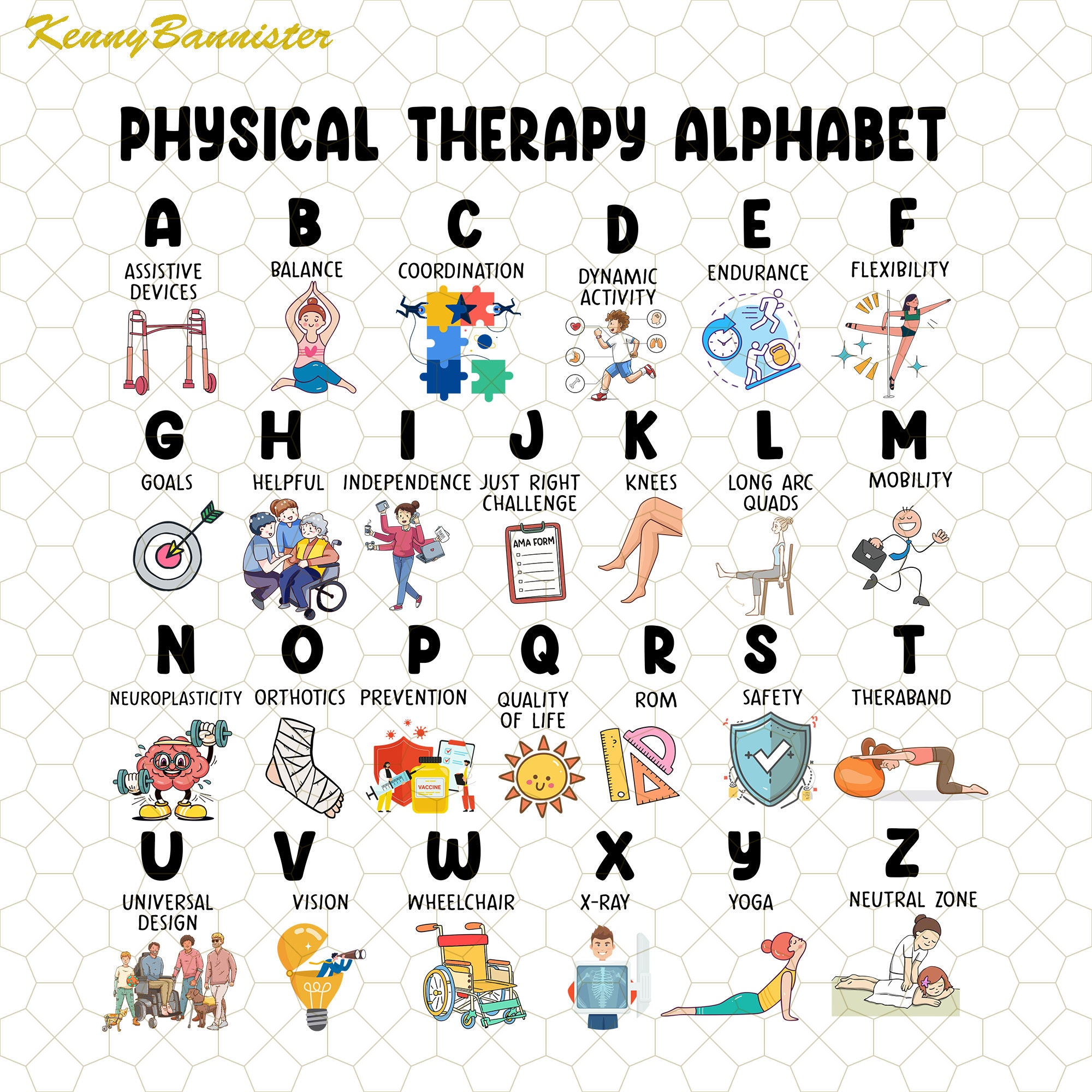 Physical Education Alphabet | Education Center
