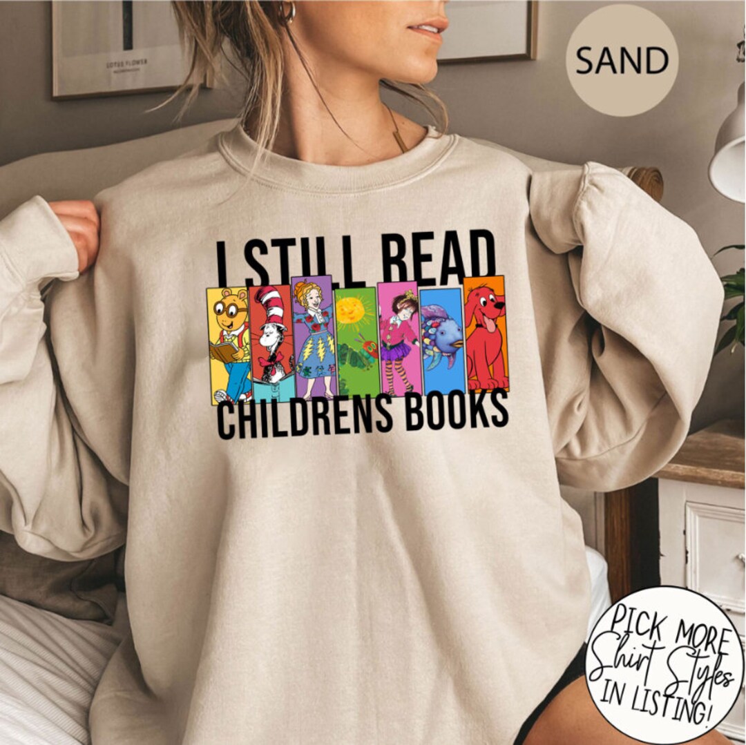 I Still Read Children's Books Shirt, Arthur and Friends Shirt, Rainbow ...