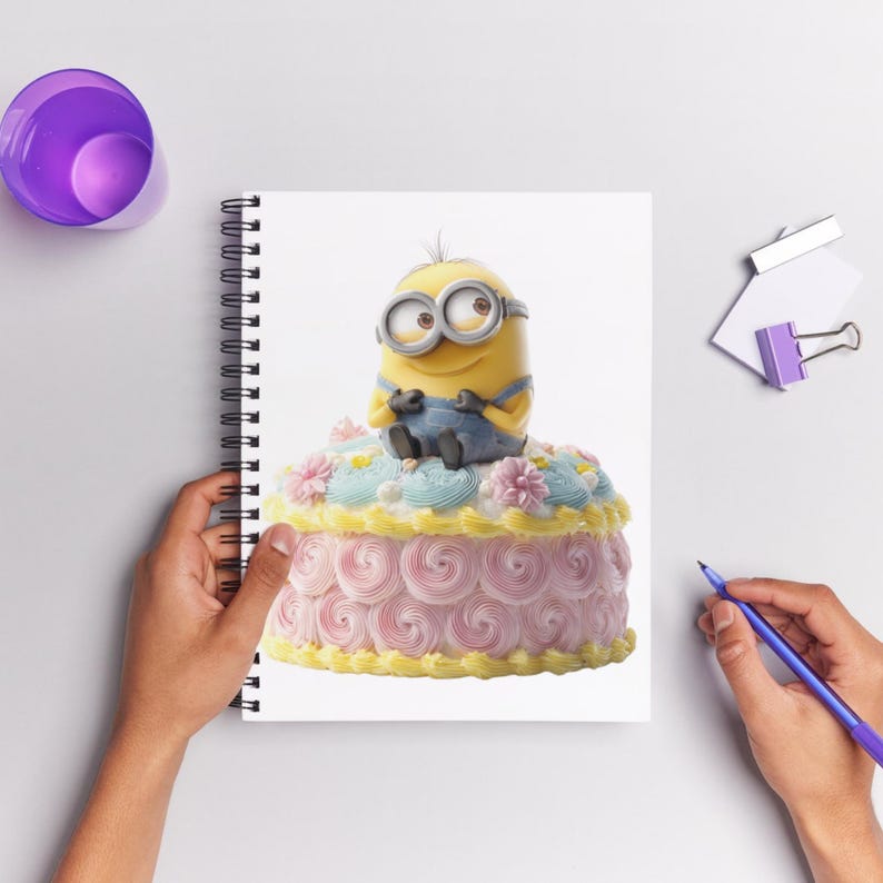 Birthday Minion Clipart Bundle | Party Minions PNG | Cute Cartoon ...