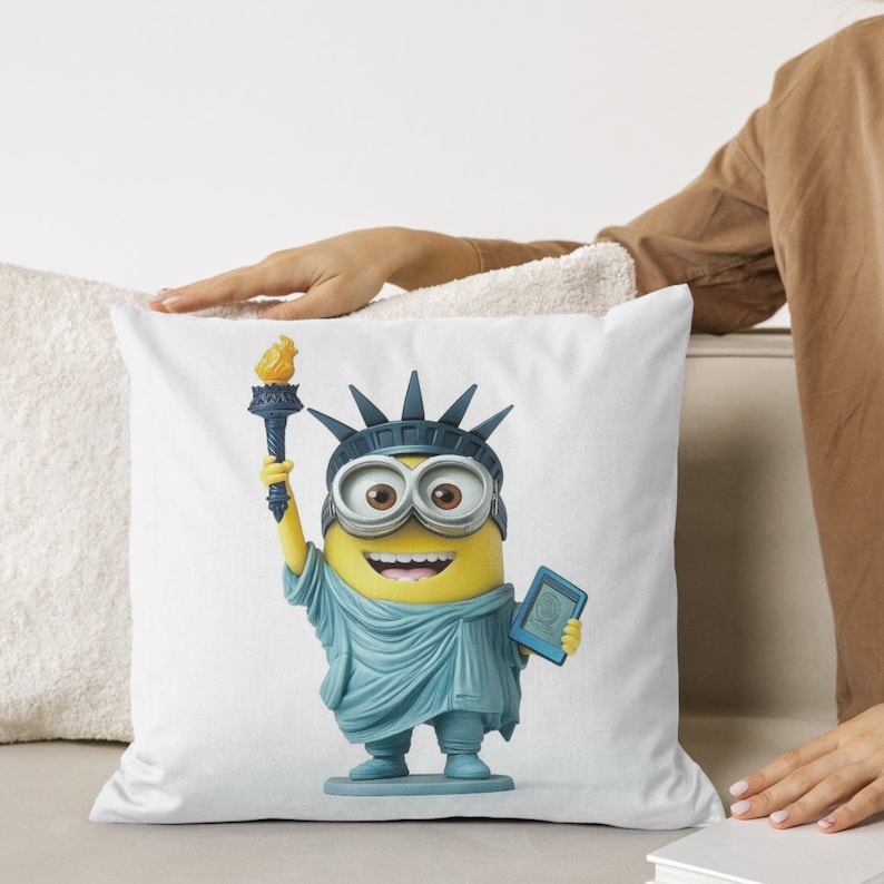 MINIONS USA Instant Digital Download, July 4th Party Decor, USA Minions ...