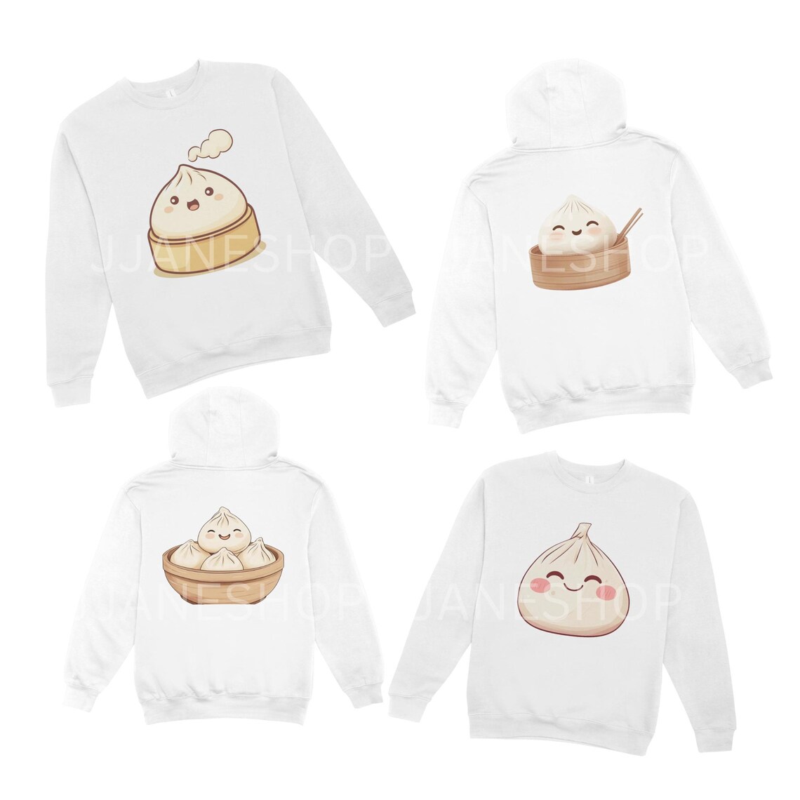 Cute Dumpling Illustrations PNG Clipart, Dumpling Twins Baby Yum Cha ...