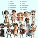 Cute Greek Gods Clipart 3D Clipart Greece Vector God Theme PNG Zeus ...