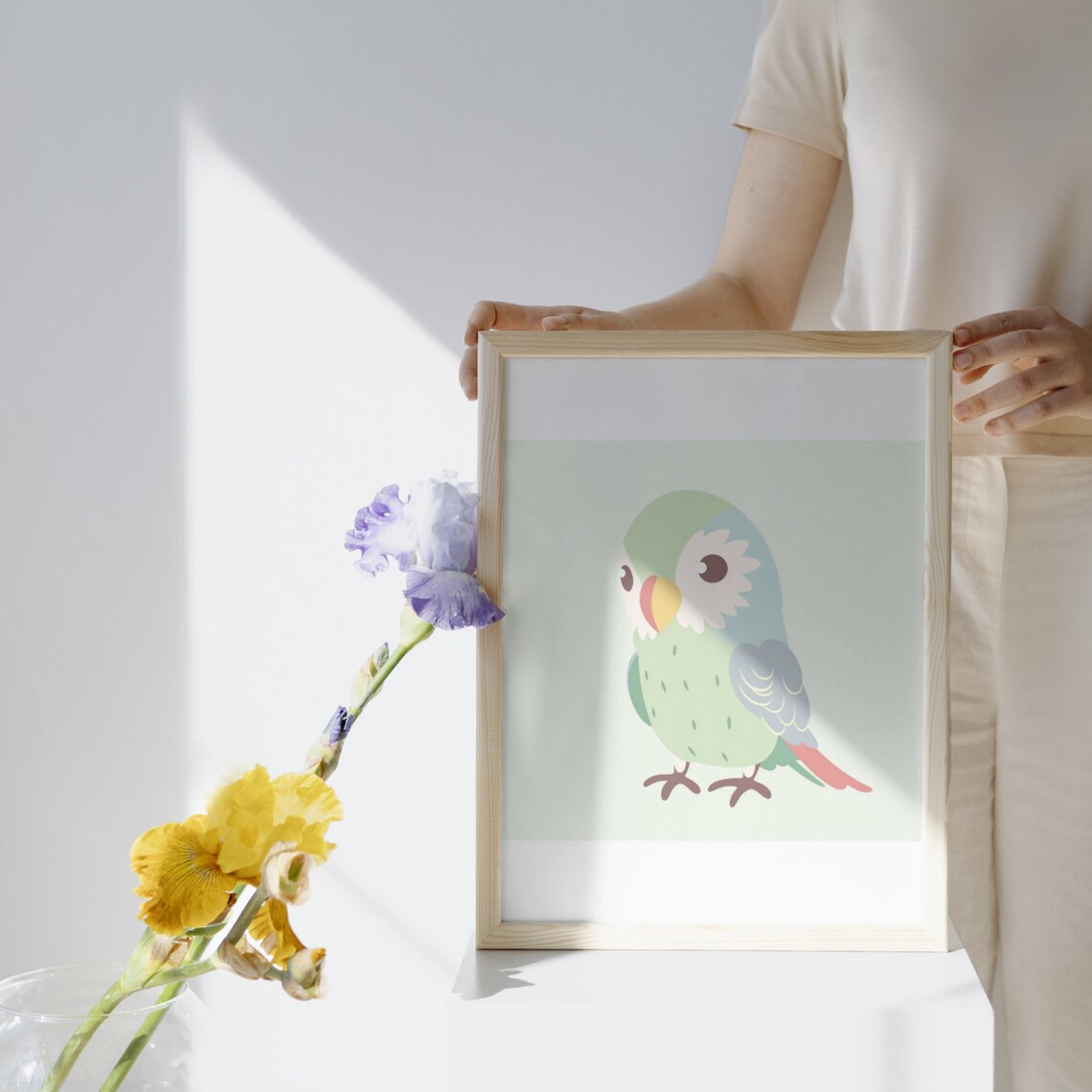 Kawaii Baby Animal Clipart Bundle Cute Pastel Animals PNG Forest ...