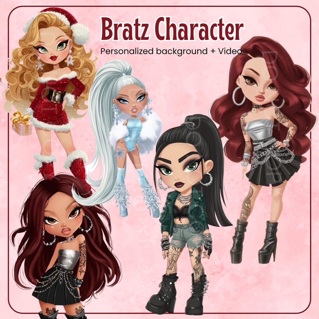 Custom Character Digital Portrait | Personalized Glam Illustration - Etsy