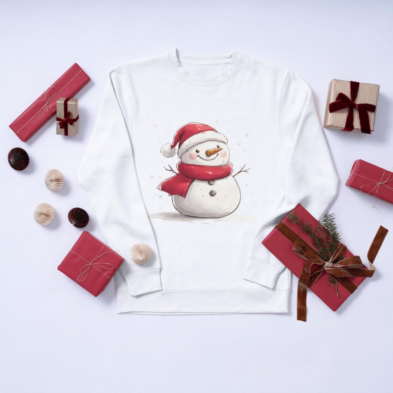 Christmas Friends Clipart Bundle, Cute Santa Clipart, Christmas Animal ...