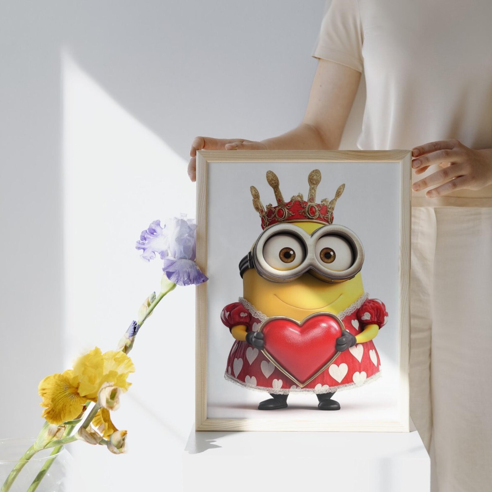 Valentine's Day Minionz Clipart: Love Minions SVG Bundle (PNG) - Etsy