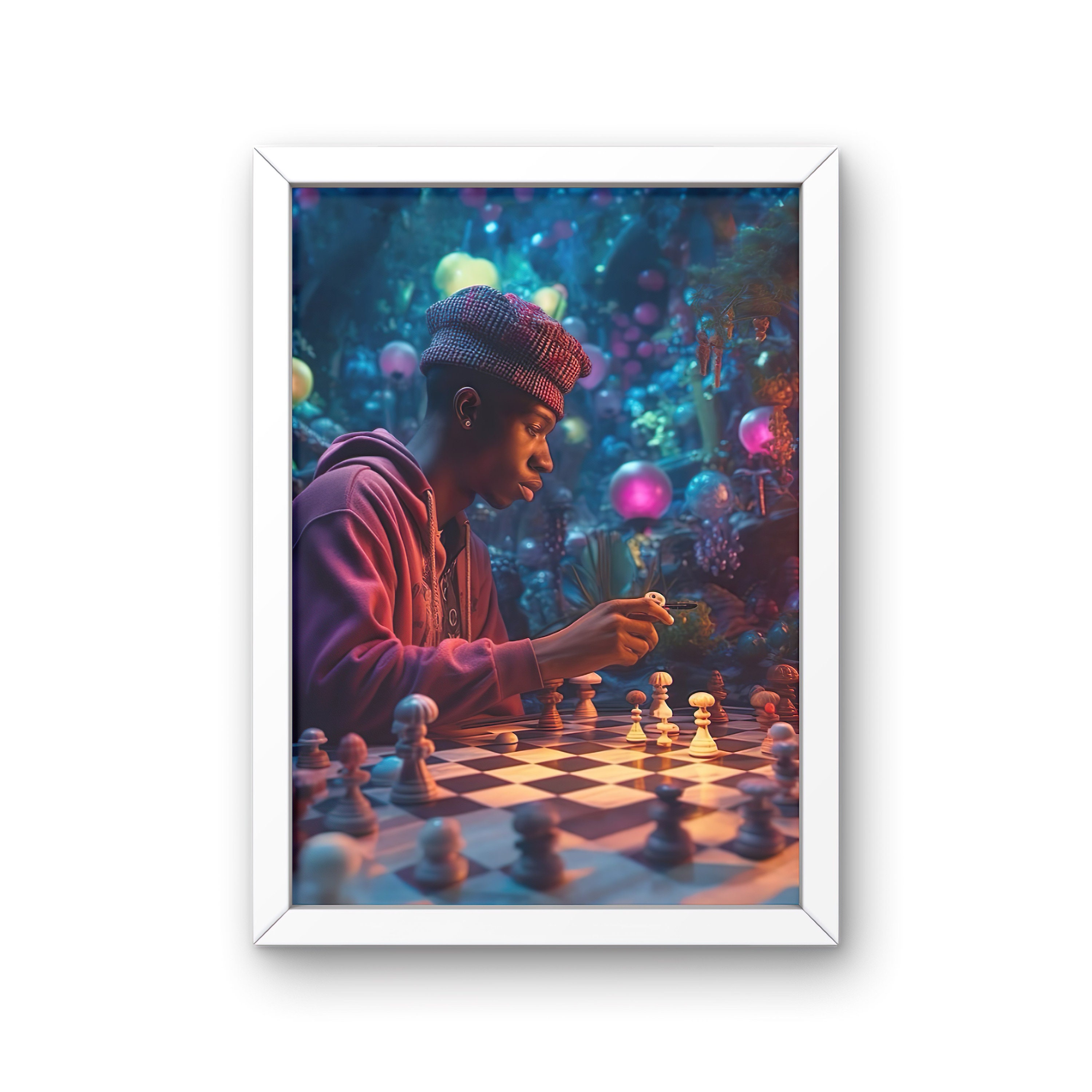 Man Vs. Fate Instant Download Wall Art Print - Etsy