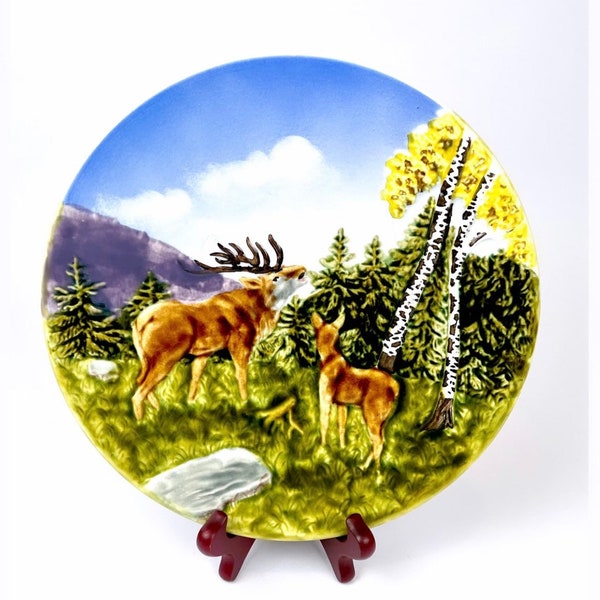 German Deer Plate - Etsy