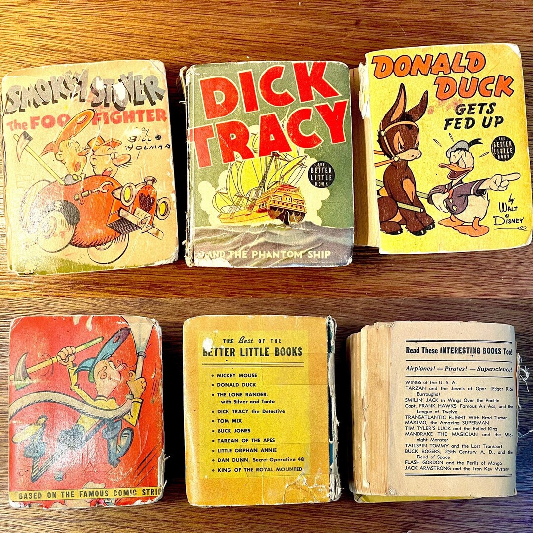 Antique Classics BETTER Little Books 1930’s Your Choice!! Dick Tracy ...