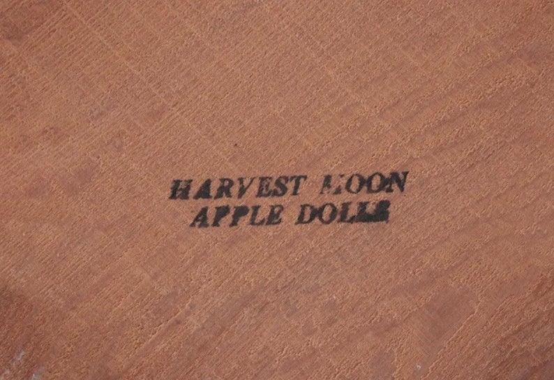 1970’s Vintage Harvest Moon Apple Head Dolls 2/set - Etsy
