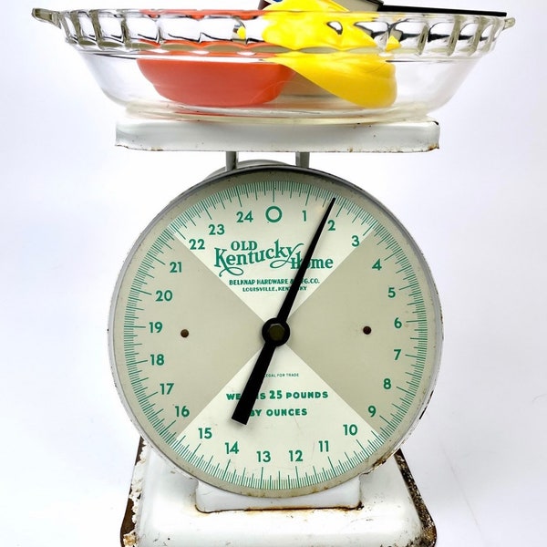 Vintage Metal Scale - Etsy