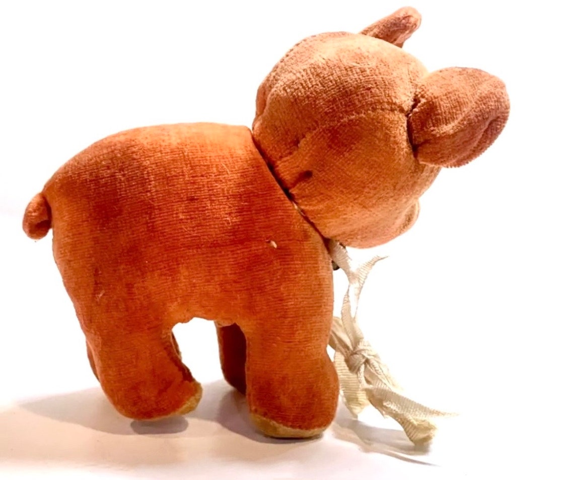 RARE! “1935 America’s Exposition San Diego” Straw-stuffed Cordoroy ...