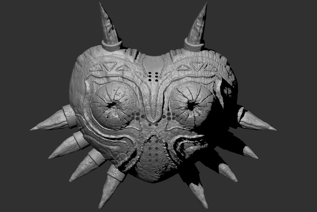 Majora's Mask Artisan Replica Wearable Cosplay Mask - Etsy