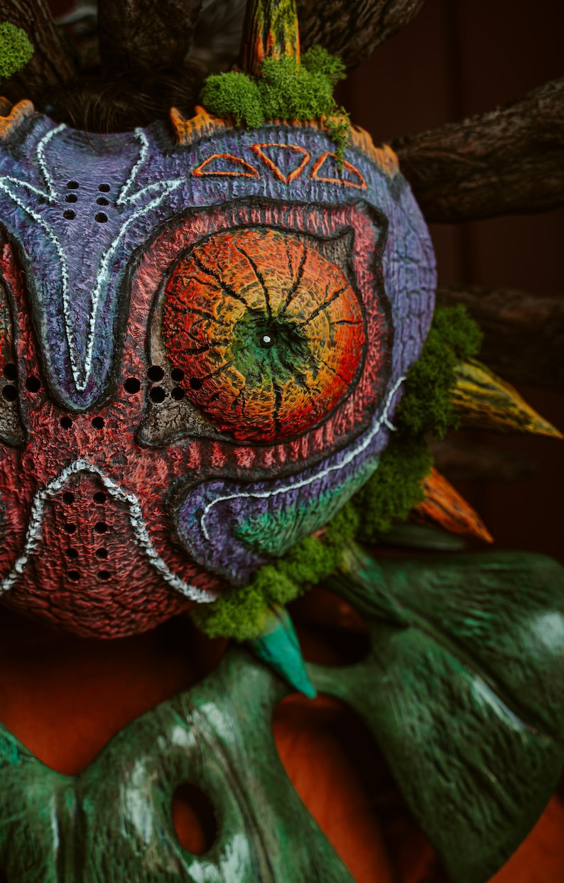 Majora's Mask Artisan Replica - Wearable Cosplay Mask - Etsy