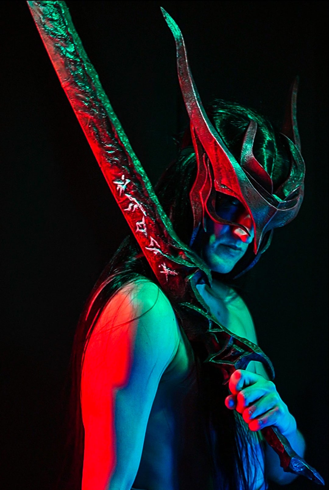 Yone Cosplay Helmet - League of Legends - Etsy