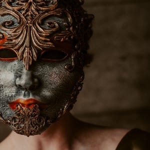 Baroque Masquerade Mask Unpainted and Hand-painted Options Available - Etsy
