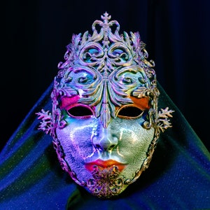 Baroque Masquerade Mask Unpainted and Hand-painted Options Available - Etsy