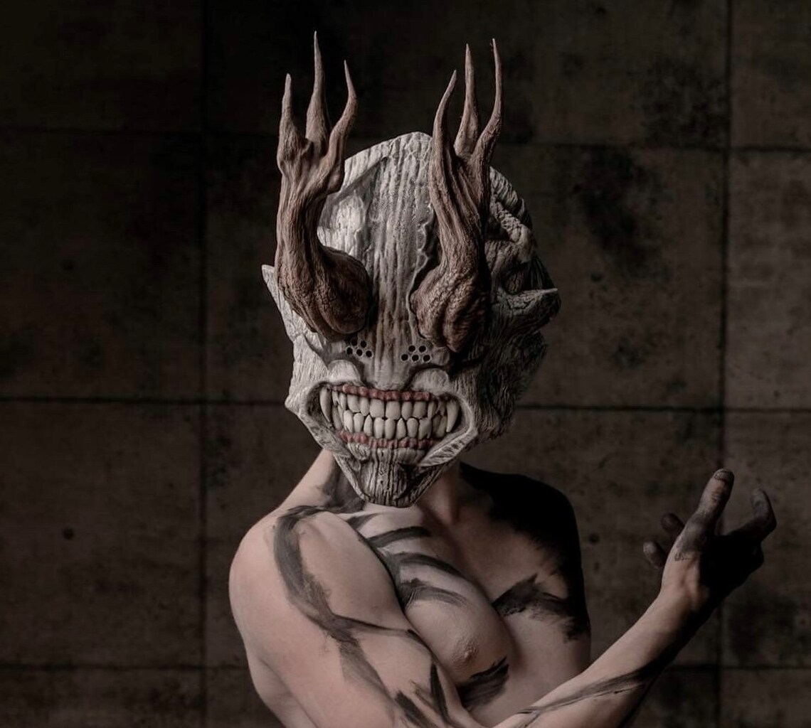 Hanami Mask From Jujutsu Kaisen - High-quality 3D Printed Cosplay Mask - Etsy