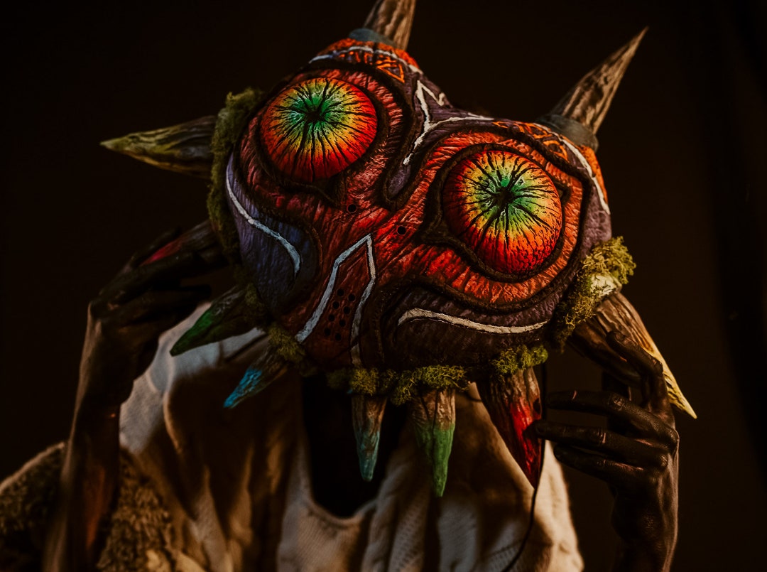 Majora's Mask Artisan Replica Wearable Cosplay Mask - Etsy
