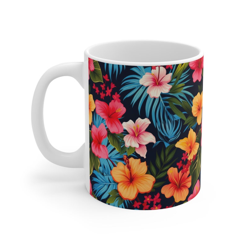 Hawaiian Themed Coffee Mug 14, Surf Coffee Mug, Tropical Mug, Aloha Mug ...