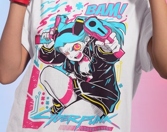 Edgerunners Rebecca Graffiti Unisex Graphic Shirt Edge Runner - Etsy