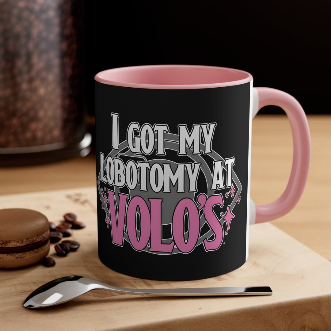 Lobotomy at Volo's Accent Coffee Mug, BG3 Mug, Baldurs Mug, Baldurs ...