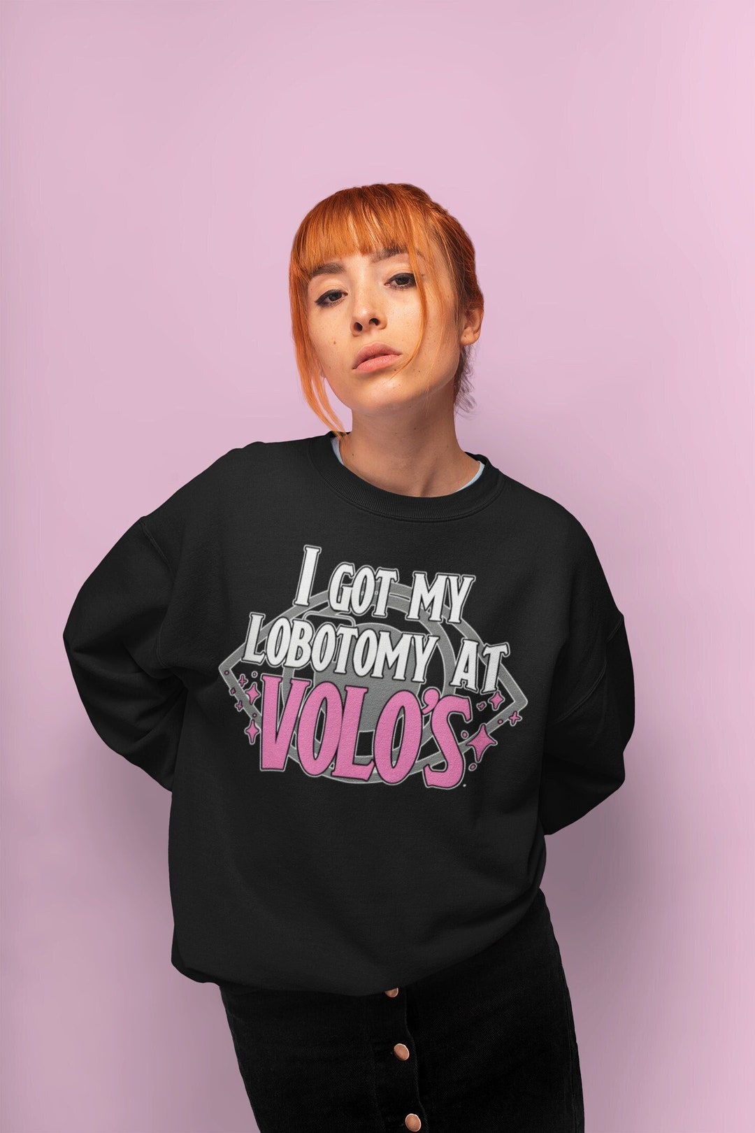 Lobotomy at Volo's Crewneck Sweatshirt, Baldur's Gate 3 Jumper, Volo ...