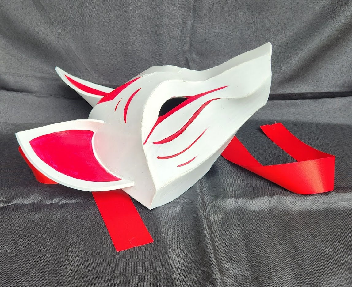 Kitsune Mask: Traditional - Etsy