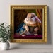Renaissance Style Rabbit Portrait in Victorian Costume JPEG, Victorian ...