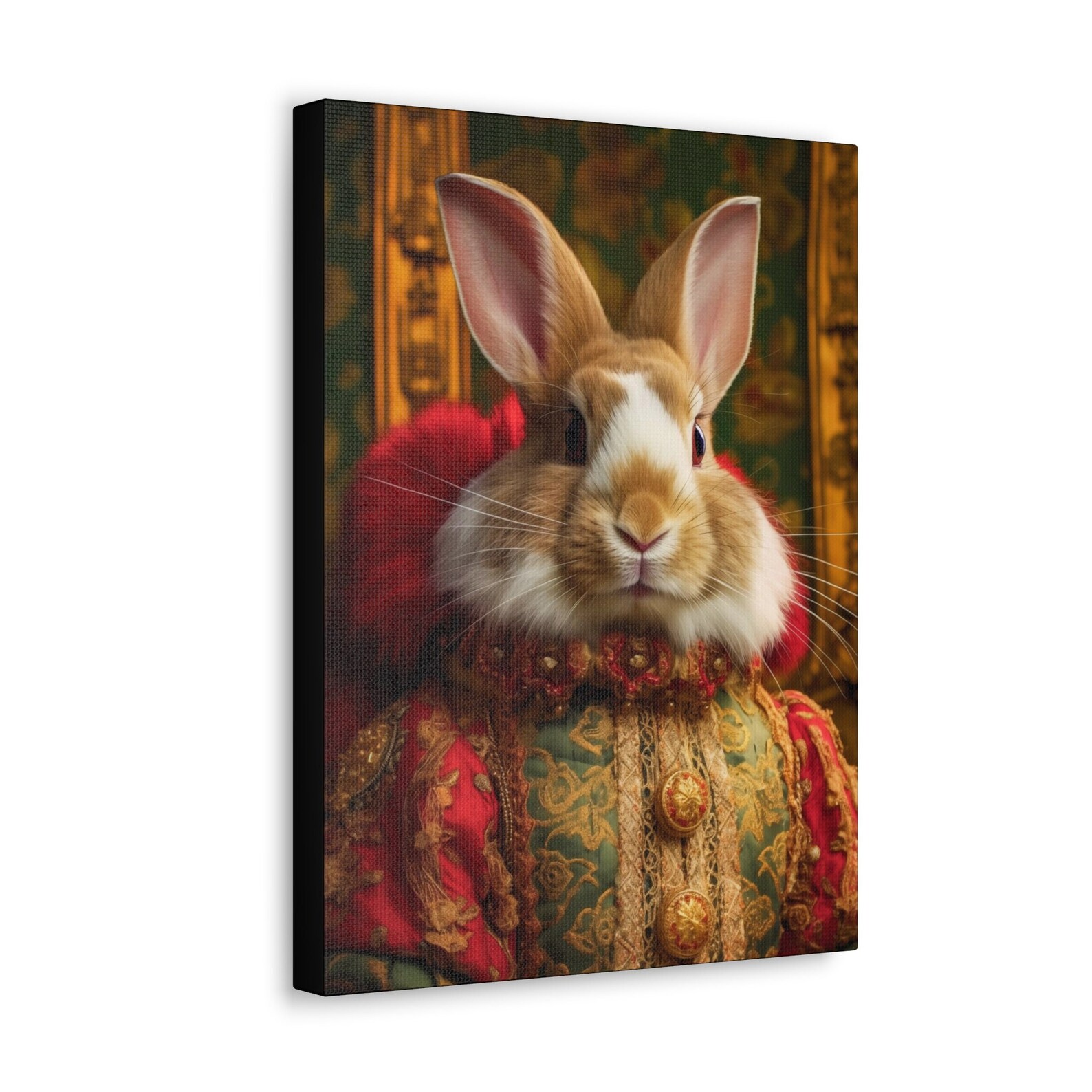 Royal Victorian Bunny Canvas Art Print - Etsy