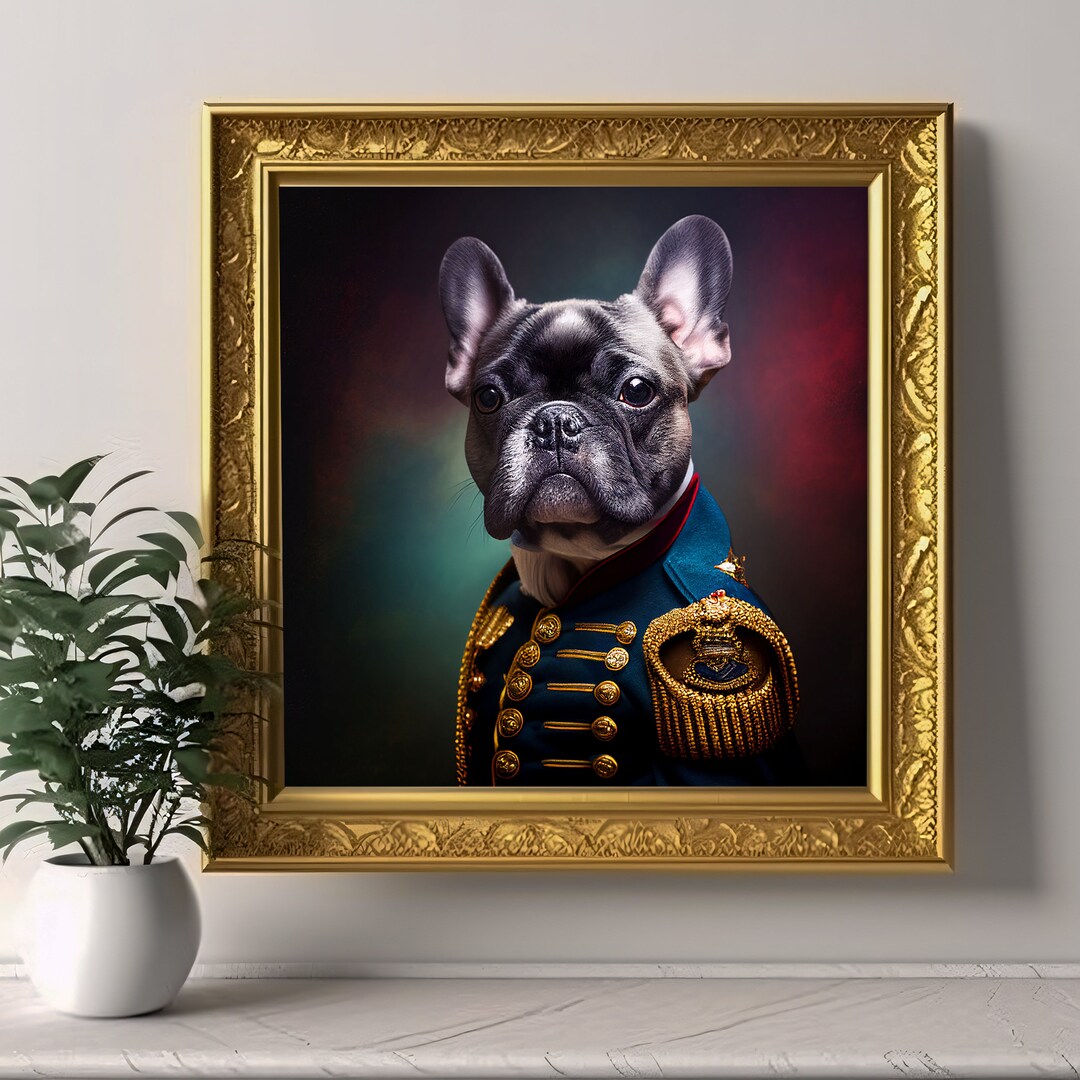 Frenchie General Art Print Digital Print at Home Wall Decor - Etsy