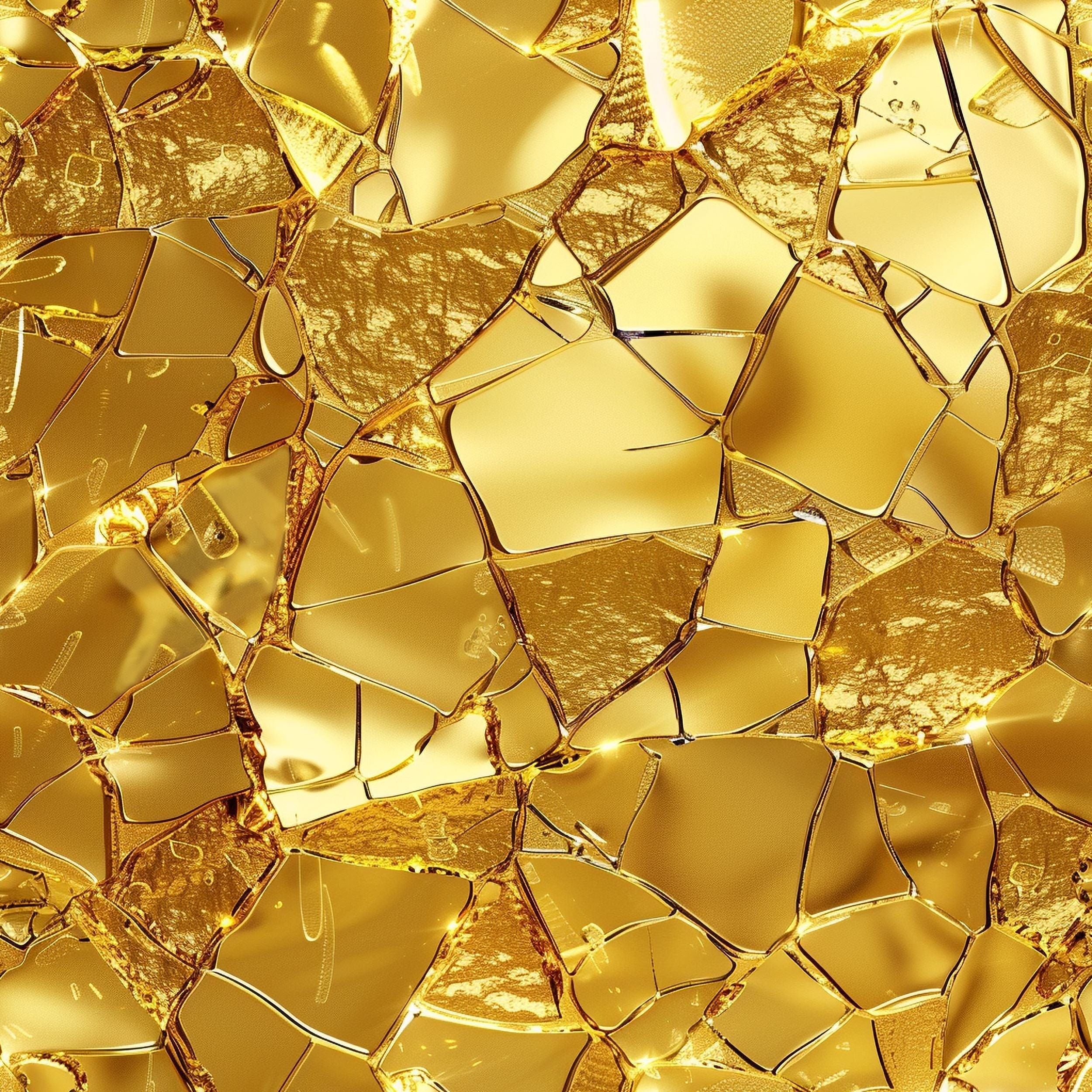 Gold Wrapping Paper Rolls Shattered Glass Wrapping Paper Rolls ...