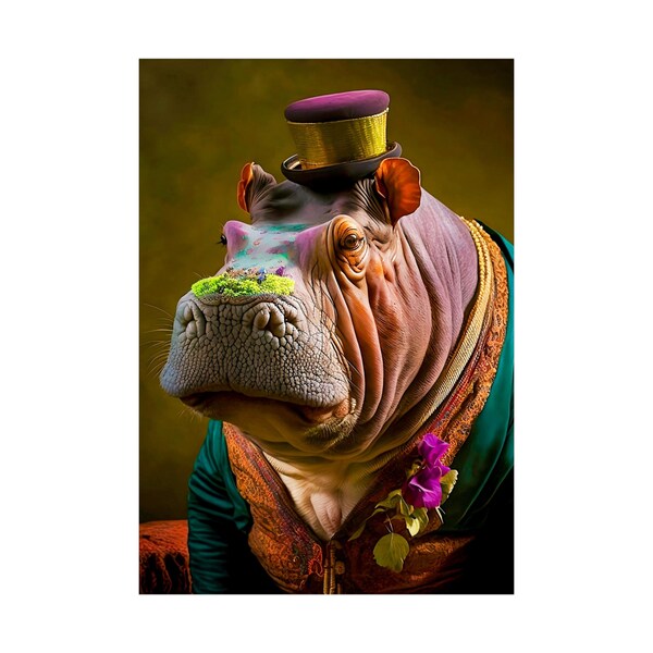 Hippo Costume - Etsy