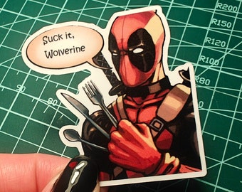 Deadpool & Wolverine-inspired Bumper Sticker | "the Honda Odyssey F*cks ...
