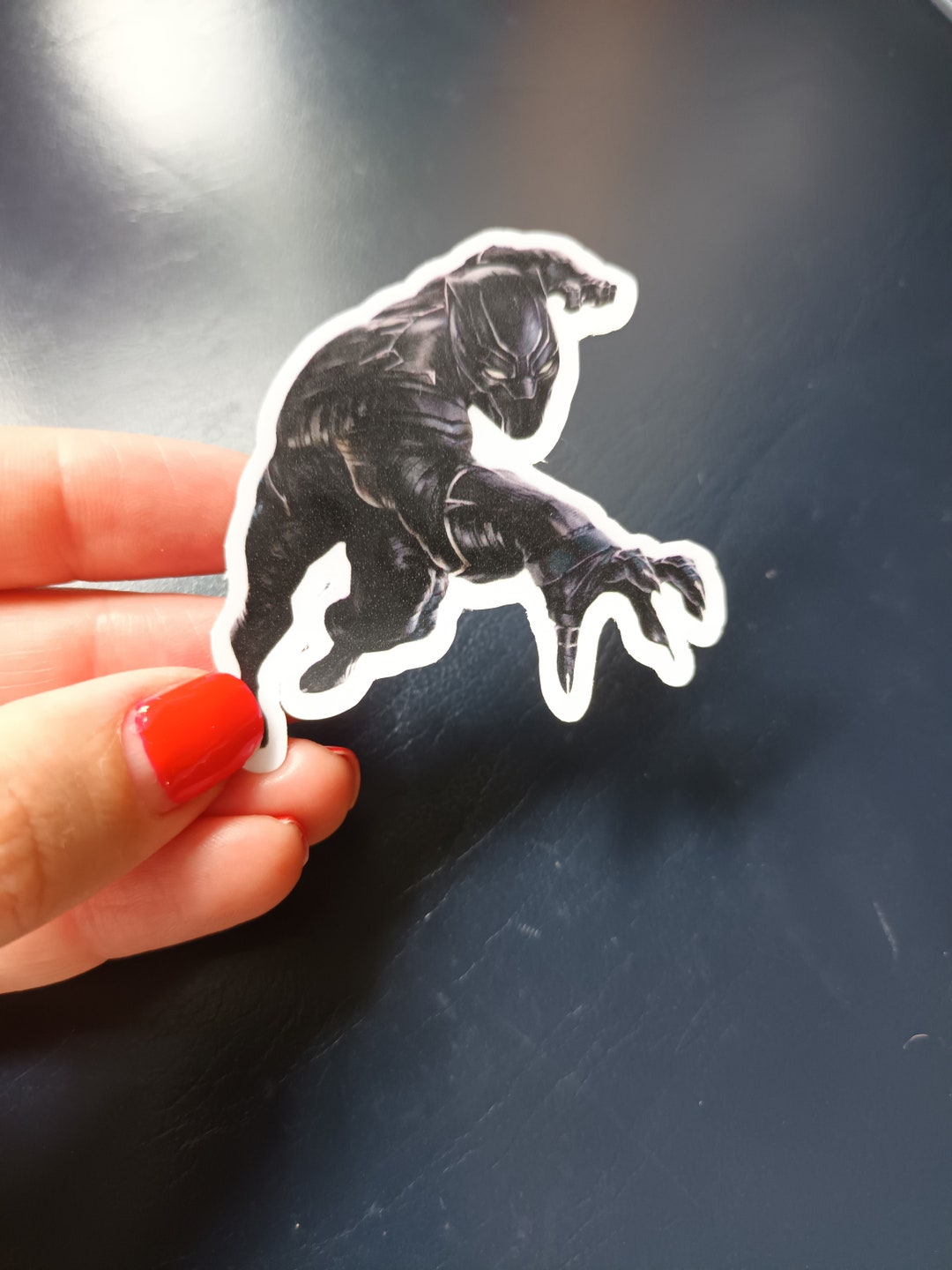 Black Panther Sticker - Etsy