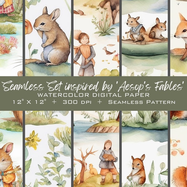 Aesops Fables - Etsy