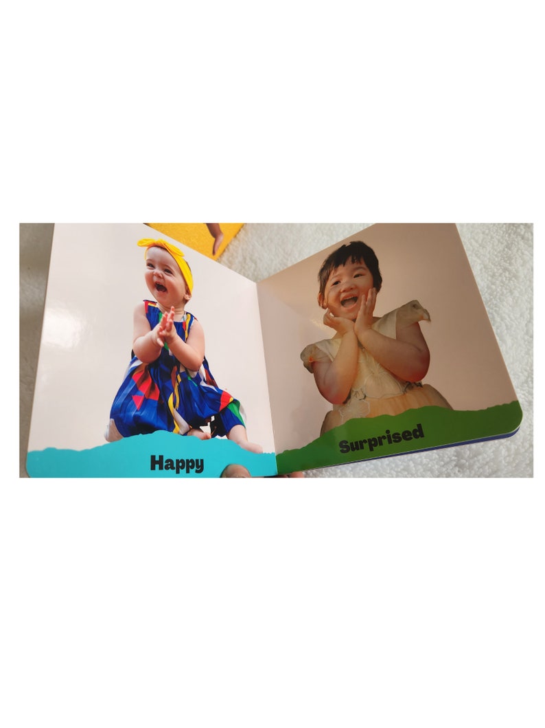 Board Books | Baby & Infant Books | Touch and Feel Book| Emotions Book ...